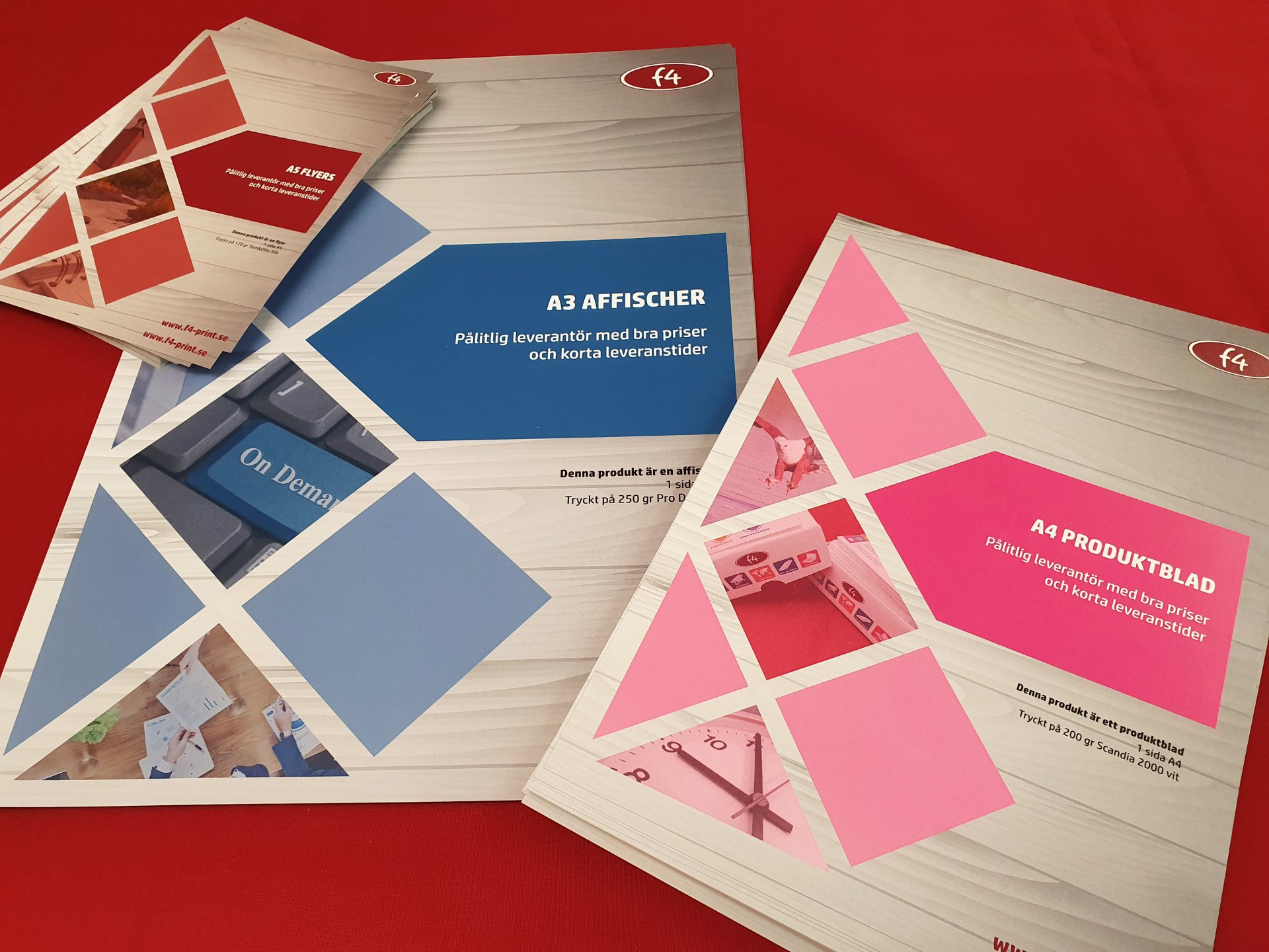 F4-Print AB - Trycksaker