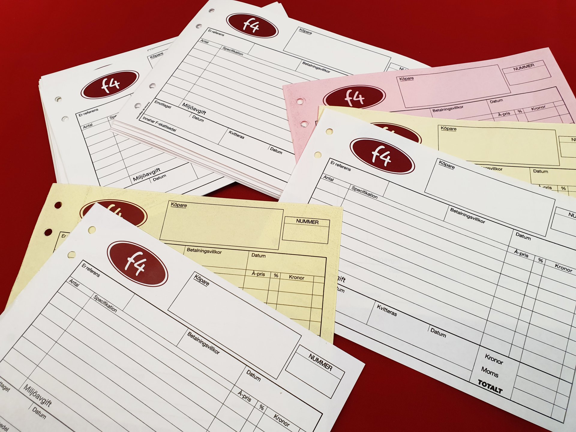 F4-Print AB - Trycksaker