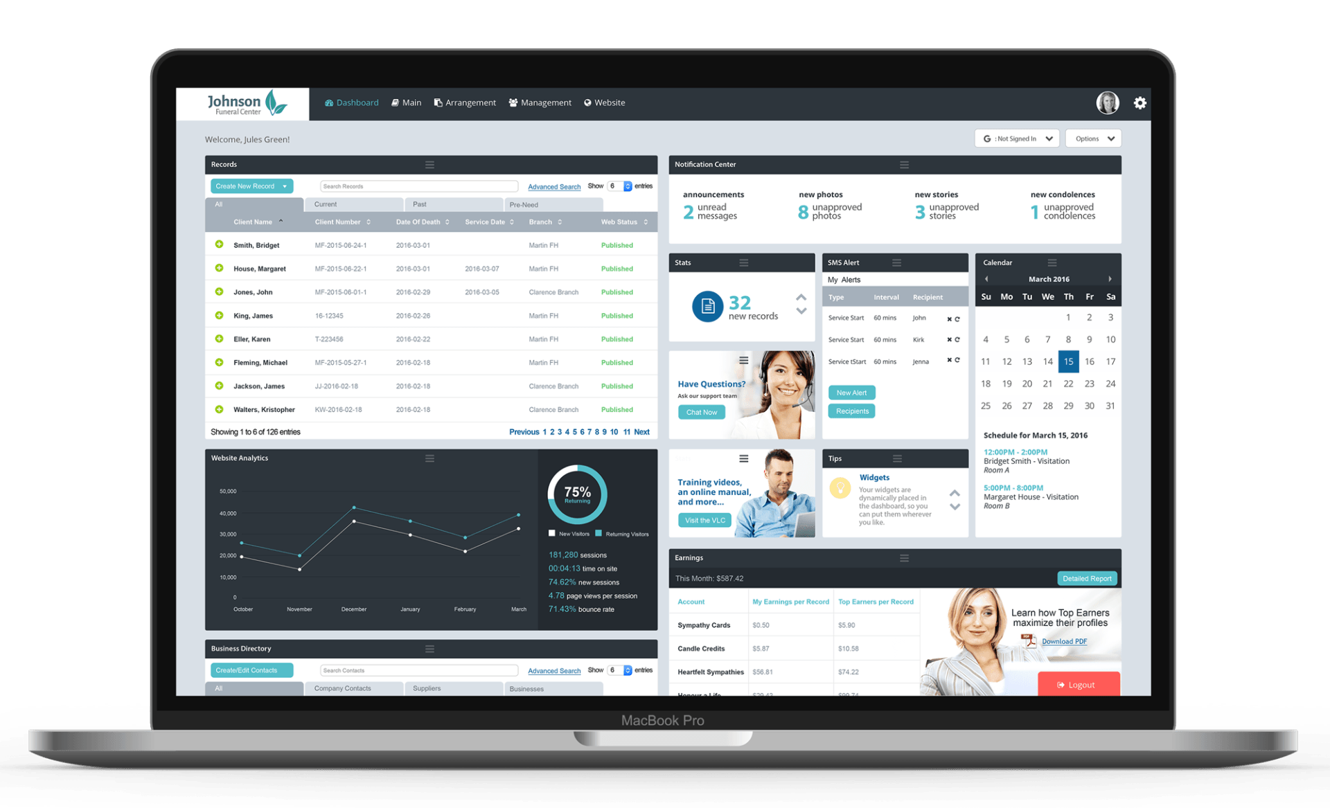 Professional Funeral Home Websites and Marketing Solutions