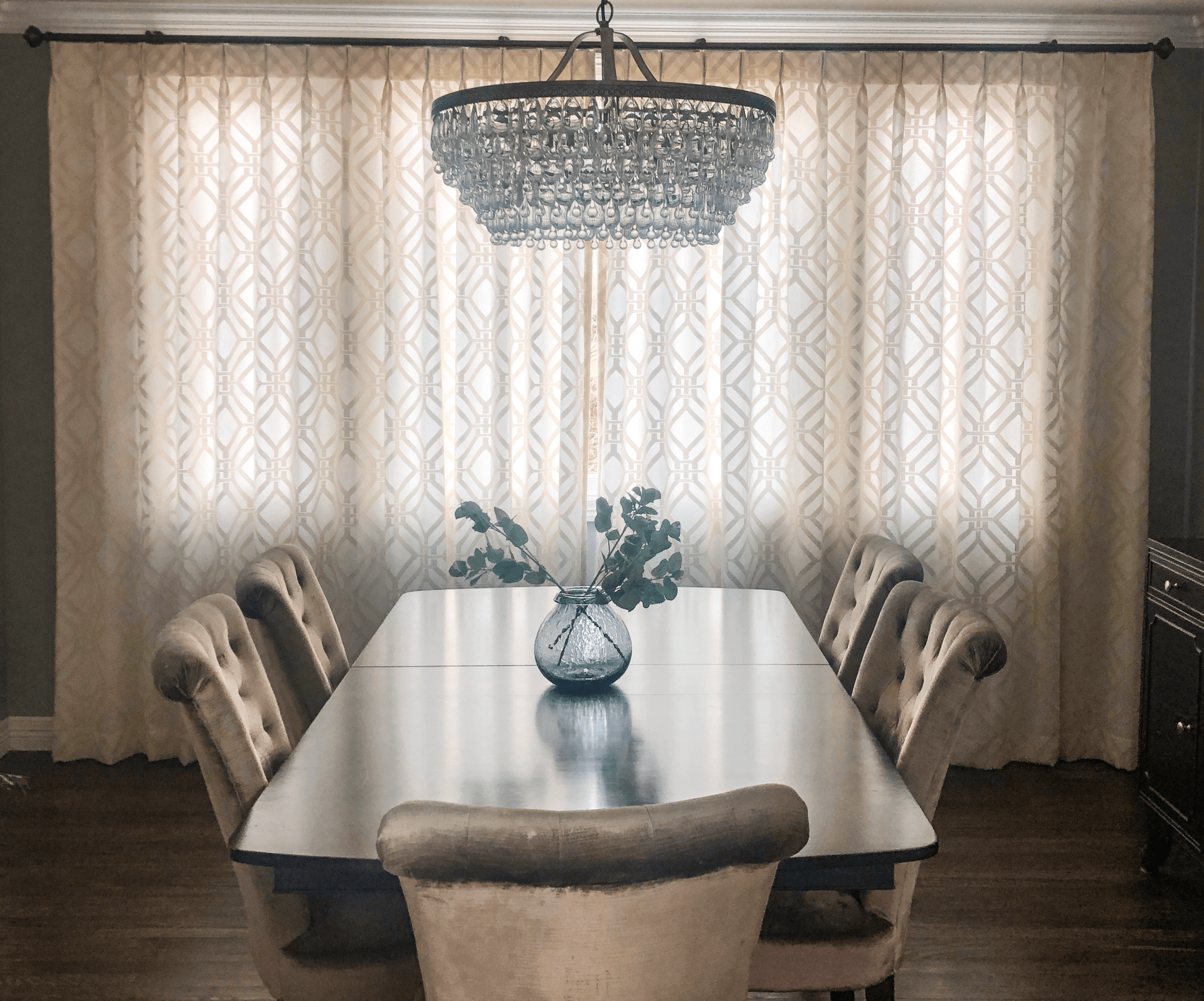 Casual Drapes | Butterfly Pleat Denver CO | Blinds Couture