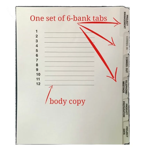 One Million Notebook Tabs a Month!