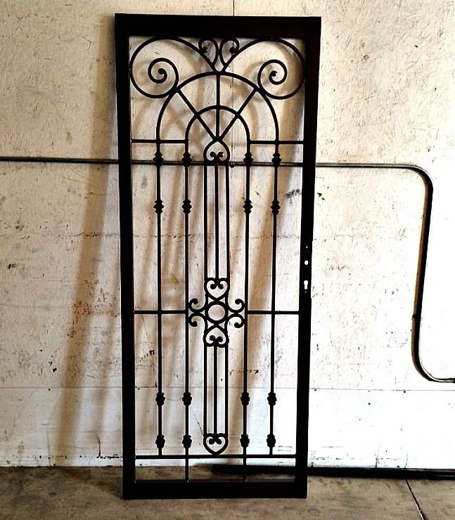 Heavy Forged Iron Security Doors | Midstate Burglar Bars & Ironworks, Inc.