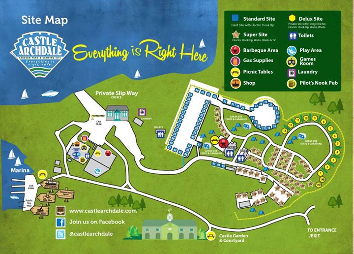 Castle Archdale Caravan Park, Enniskillen