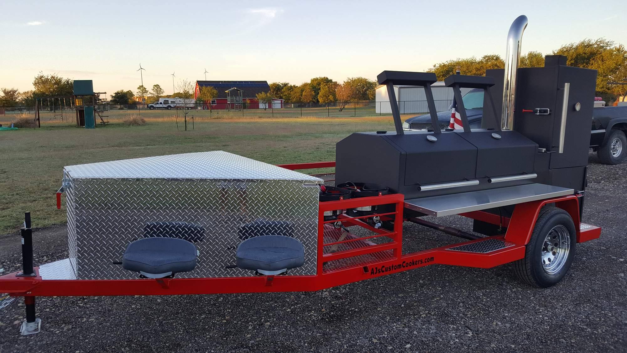 AJ's Custom Cookers has custom grills, smokers, fire pits
