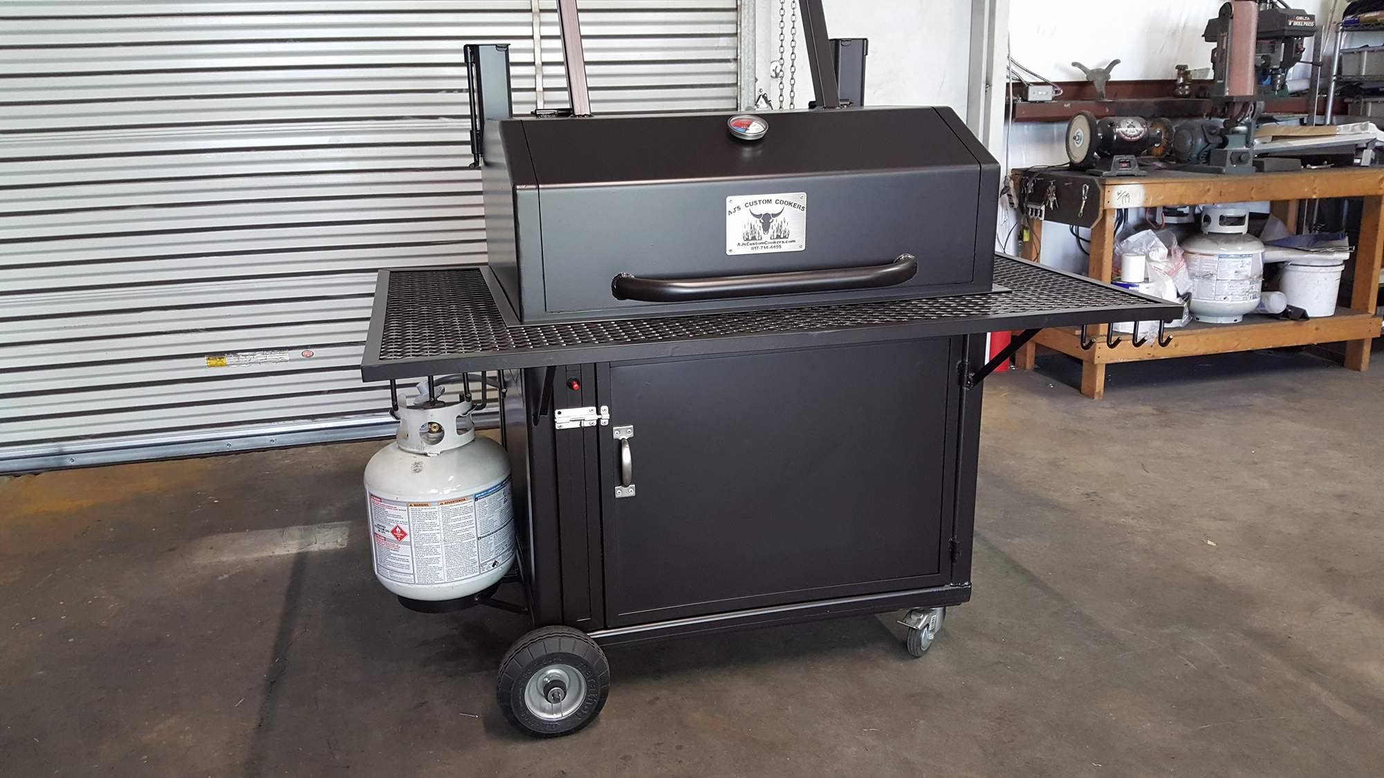AJ's Custom Cookers has custom grills, smokers, fire pits