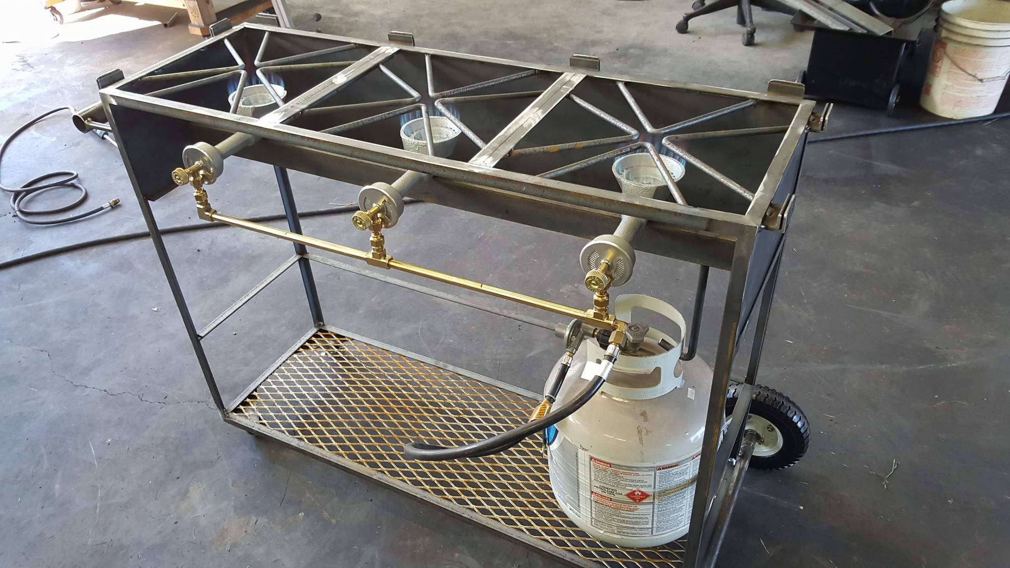 AJ's Custom Cookers has custom grills, smokers, fire pits