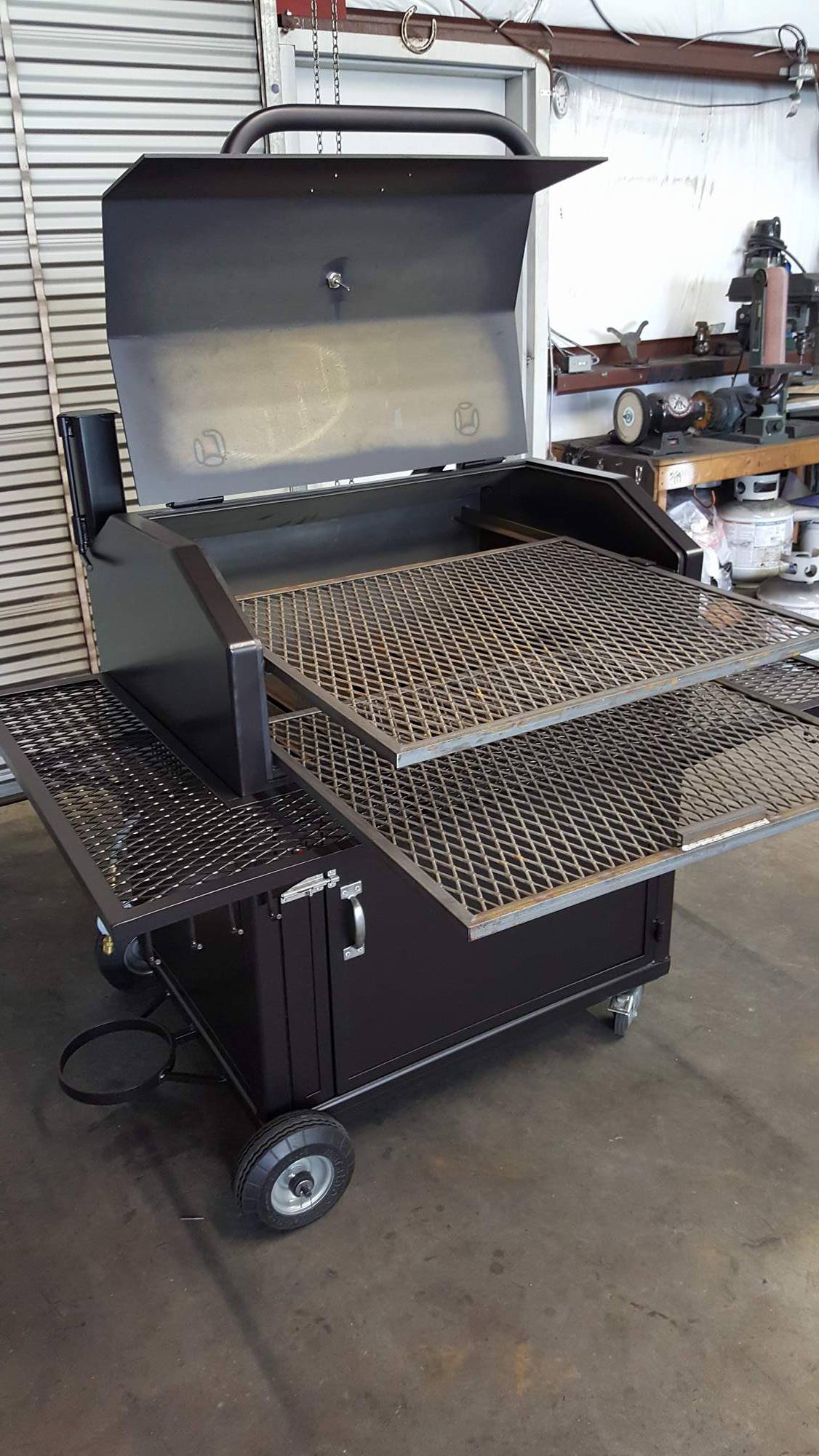 AJ's Custom Cookers has custom grills, smokers, fire pits