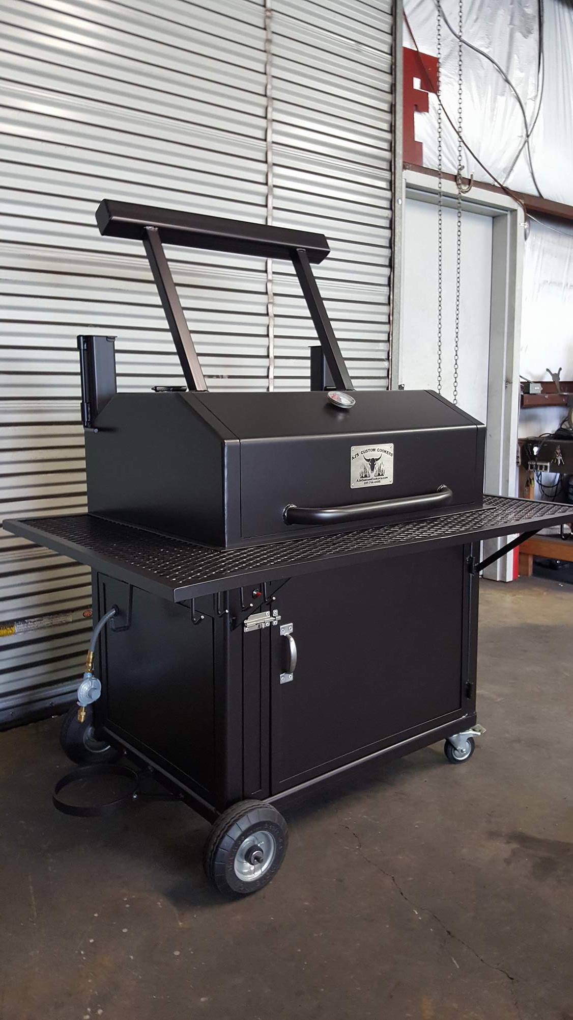 AJ's Custom Cookers has custom grills, smokers, fire pits