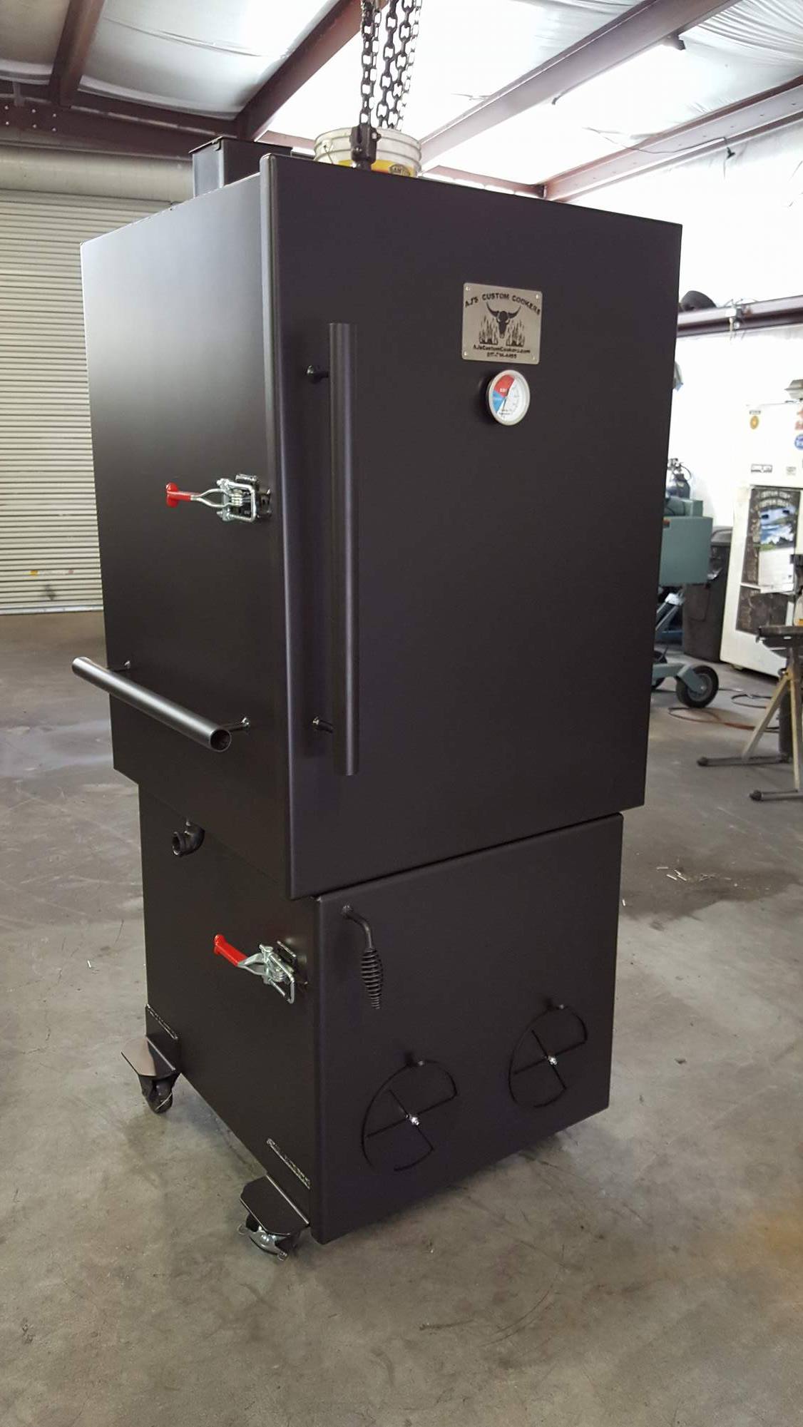 AJ's Custom Cookers has custom grills, smokers, fire pits