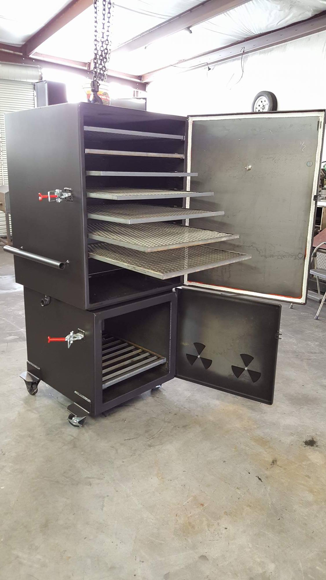 AJ's Custom Cookers has custom grills, smokers, fire pits