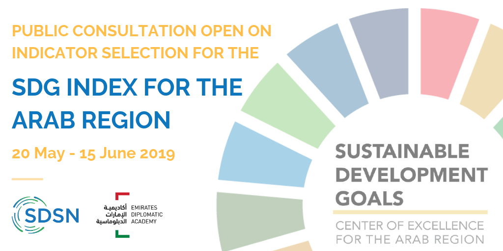 Open for Consultation: SDG Index for the Arab Region