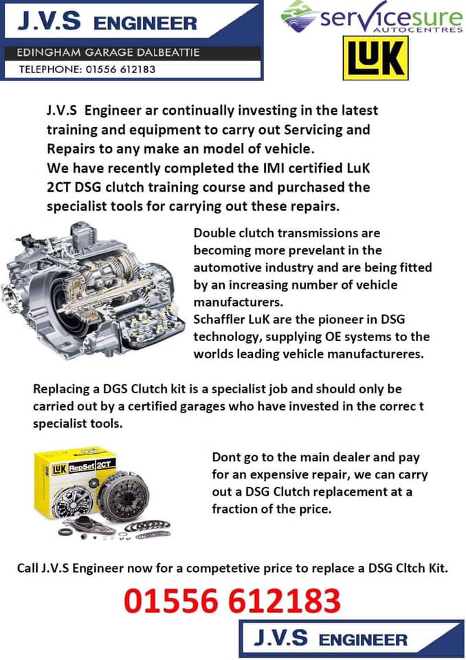 News from JVS Engineer Dalbeattie