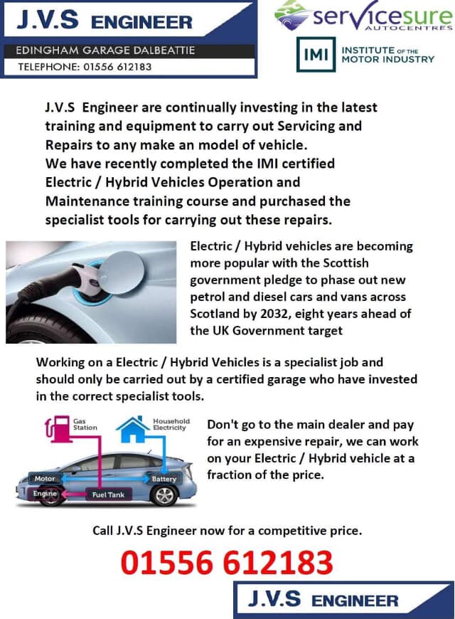 News from JVS Engineer Dalbeattie