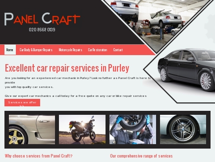 Car services by Panel Craft based in Purley
