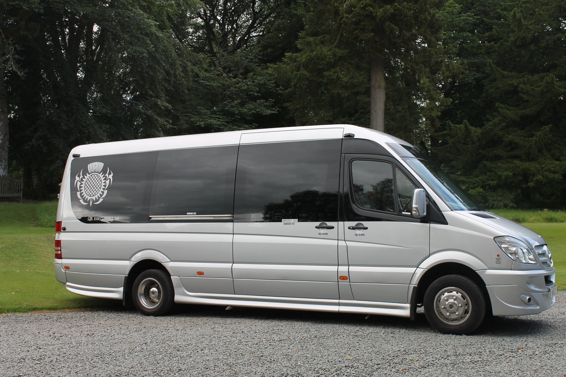 LR Executive Travel | Our Fleet | Chauffeur Service | Minibus Scotland