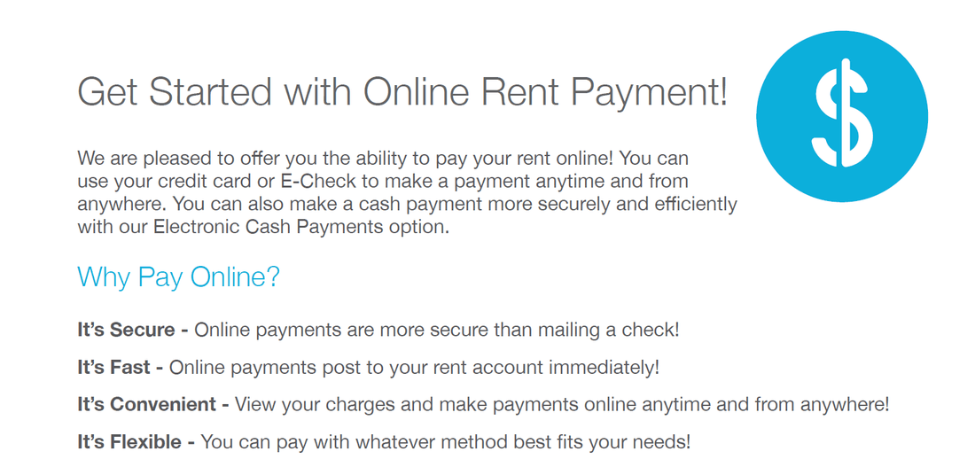 ONLINE RENT PAYMENTS: THE OPTIONS