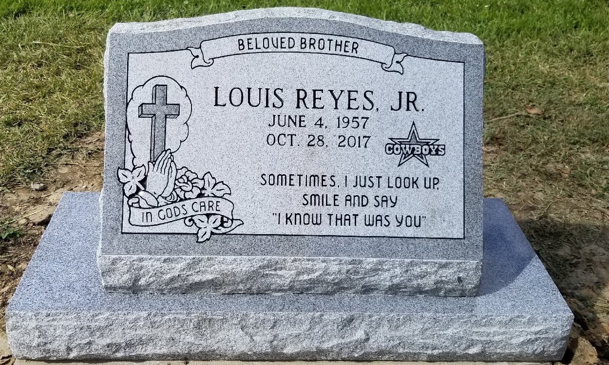 Slant Headstones & Memorials | J & L Monuments