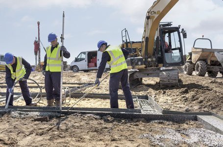 Skilled groundworks contractors at A Better Service