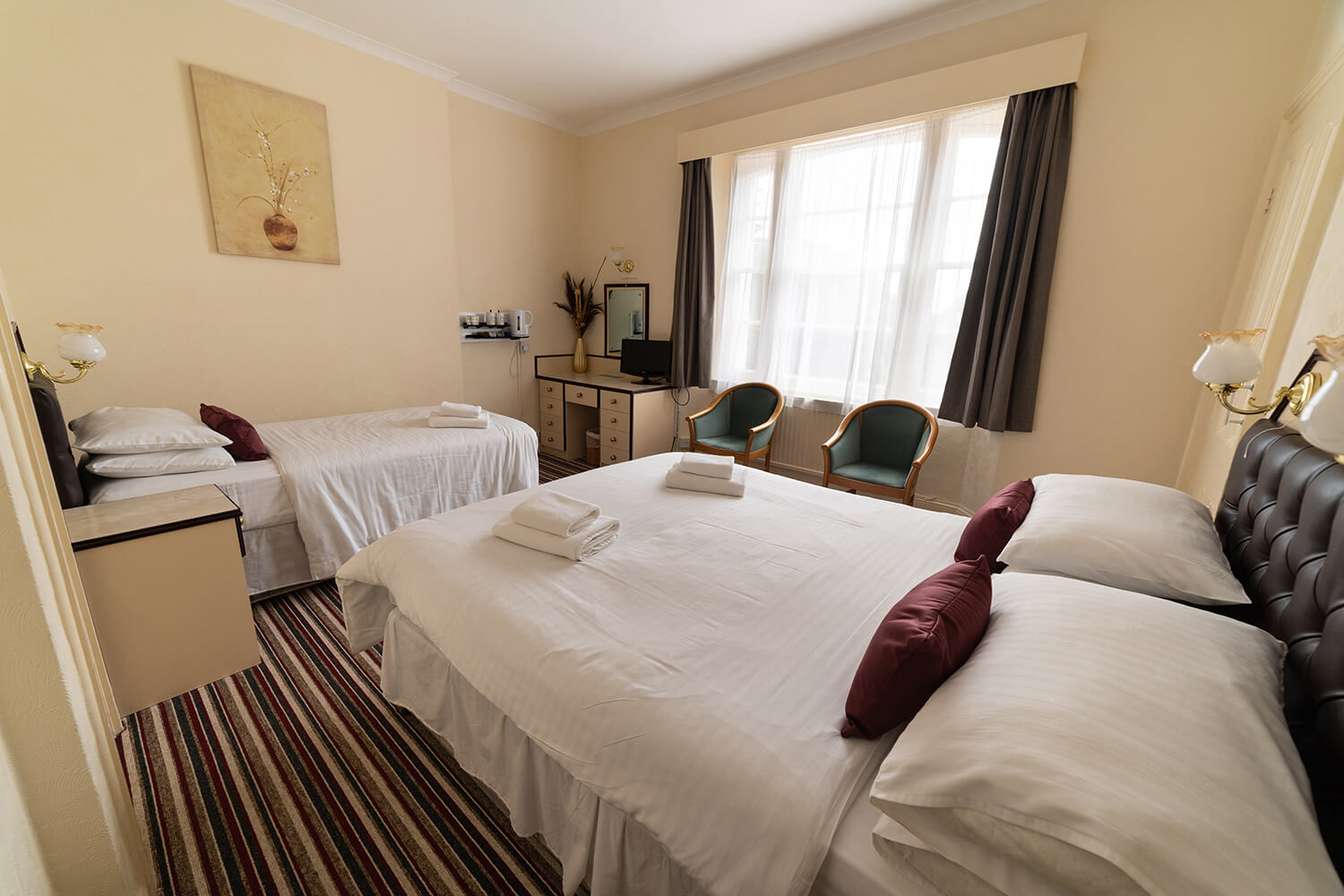 Rooms at the Devonshire Hotel in Torquay