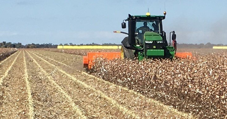 Row Crop Mulching Farming Machinery