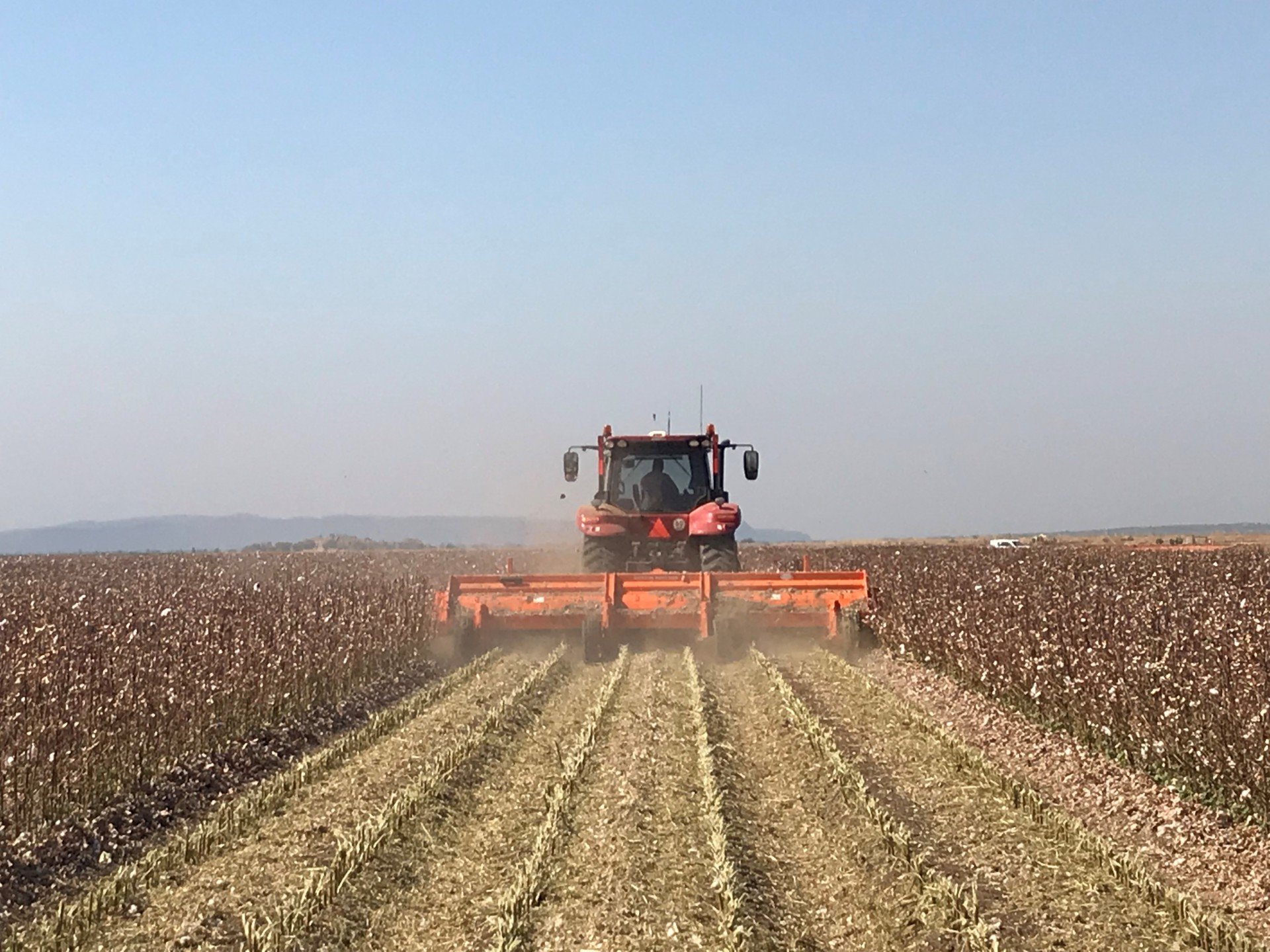 Row Crop Mulching Farming Machinery