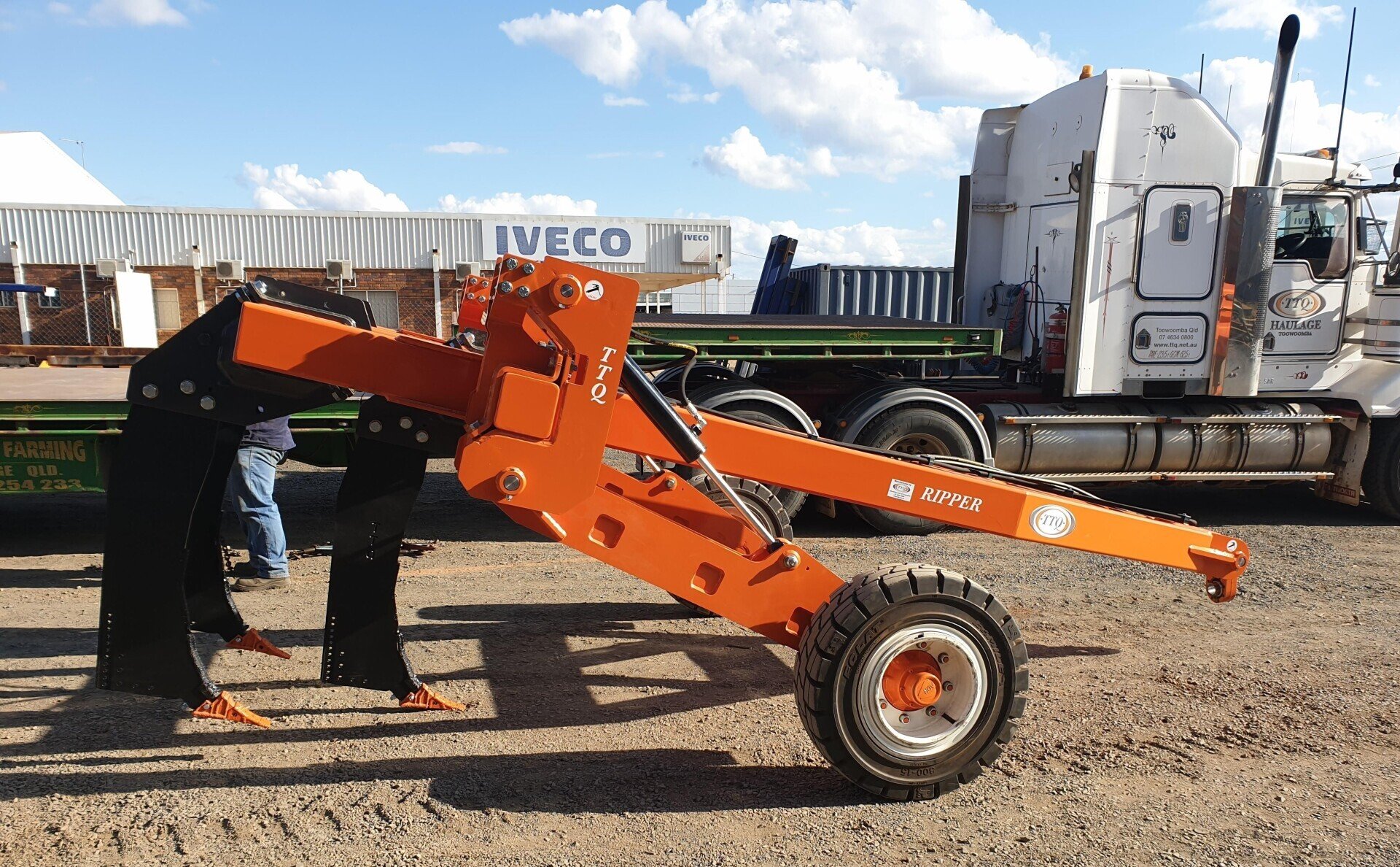 Broadacre Tree Line and Wheel Track Farming Machinery