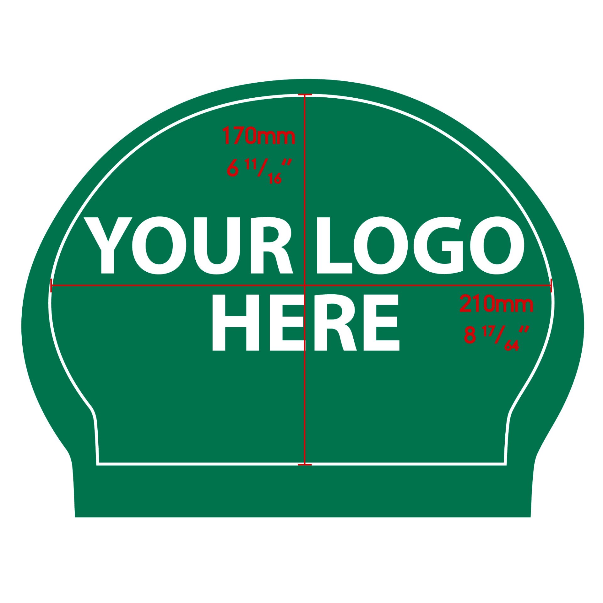 Custom Printed Latex Swim Caps | Swimprint | UK