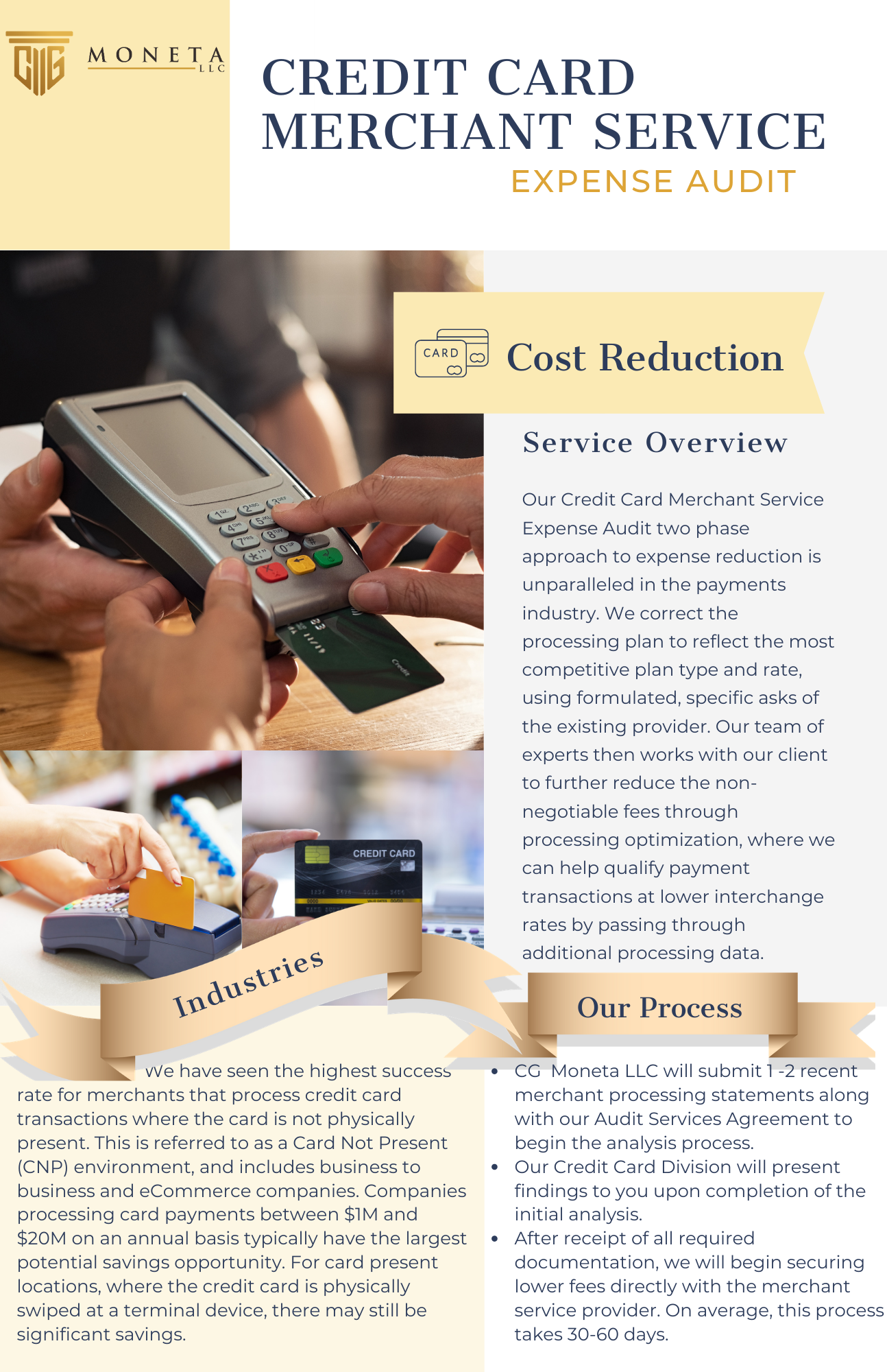 About B2B Corporate Cost Reduction Firm