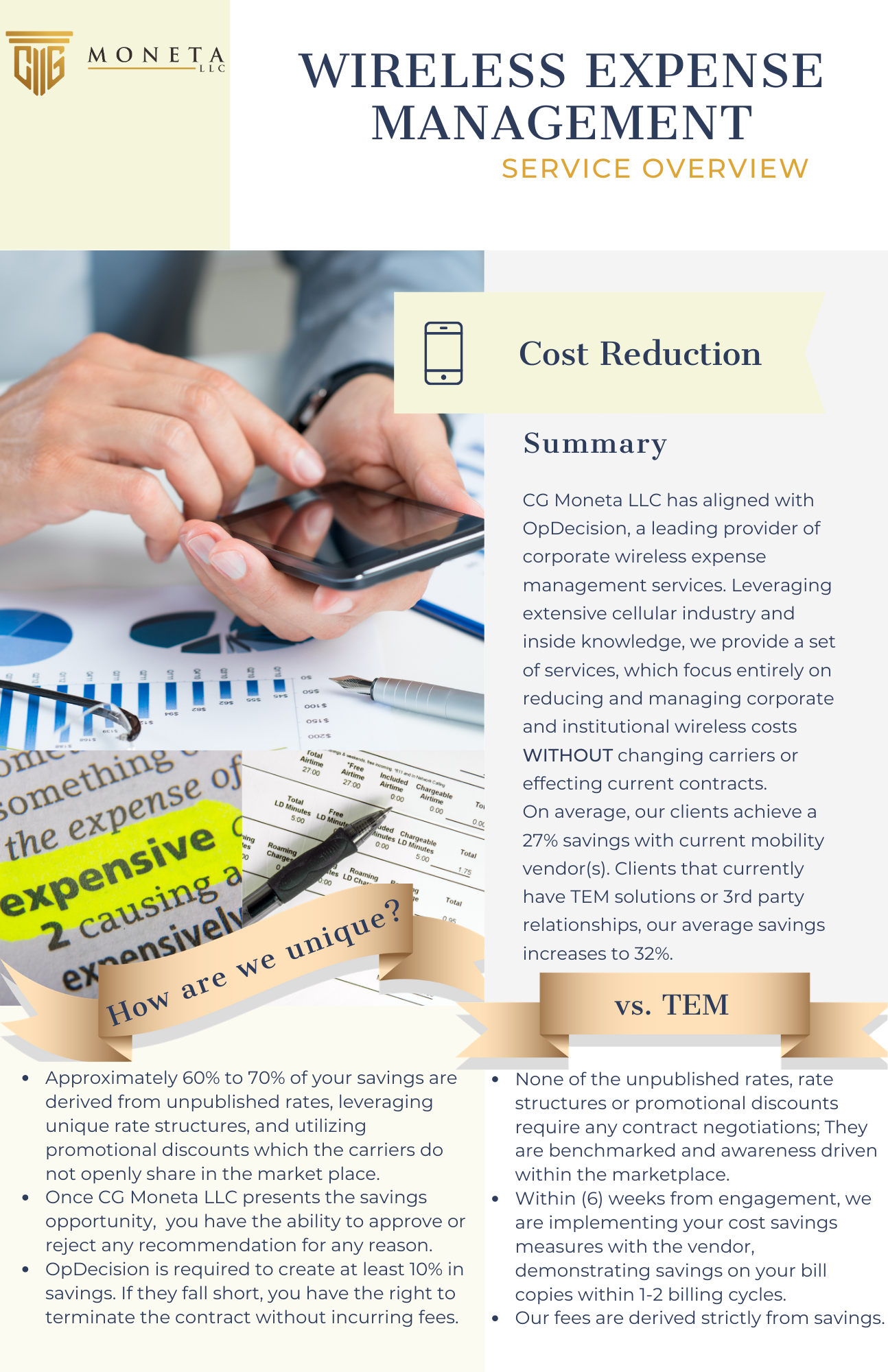 About B2B Corporate Cost Reduction Firm