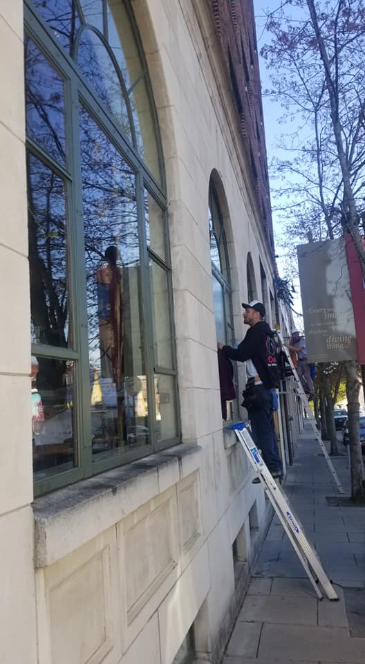 Window cleaning in Asheville, NC | Residential | David the Windowman