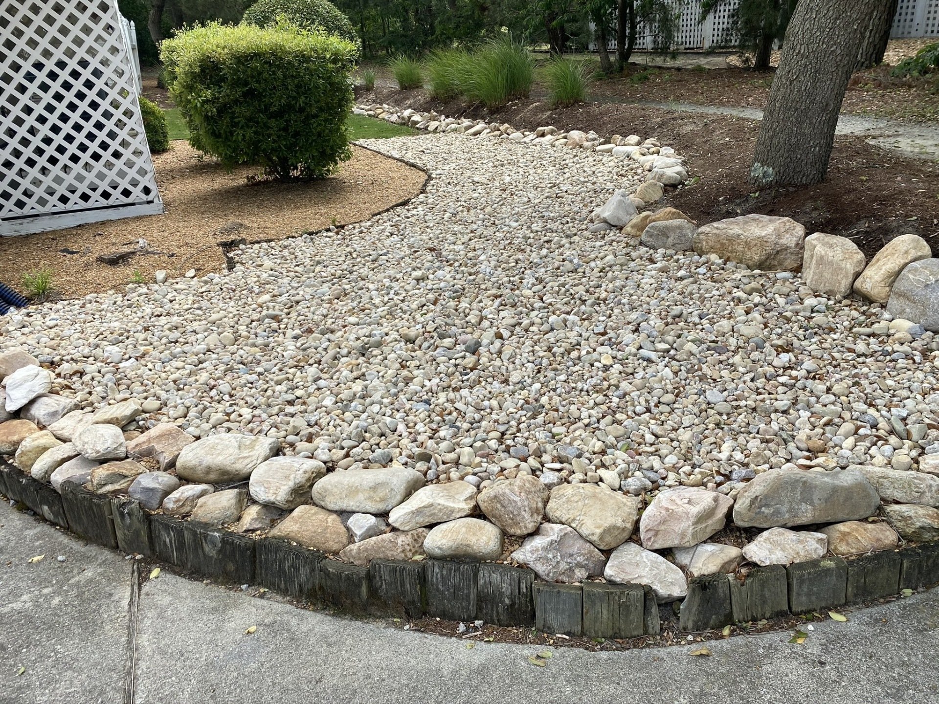 Cobblestone Rock Beds