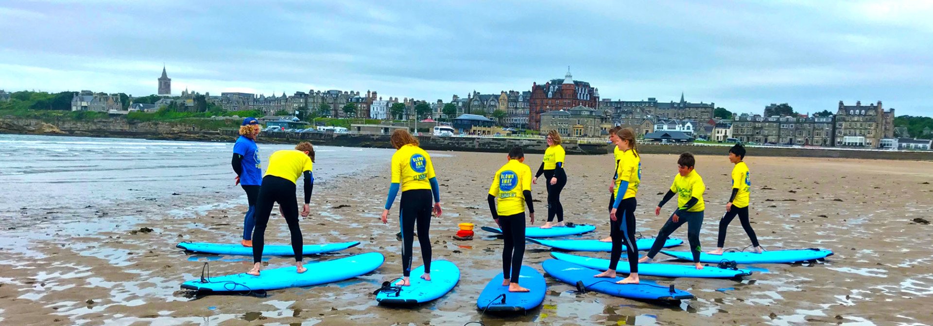 Learn to surf in Scotland, Surfing in St Andrews