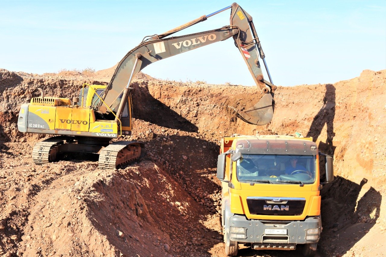 Travaux routiers Marrakech Maroc - SNL TRAVAUX