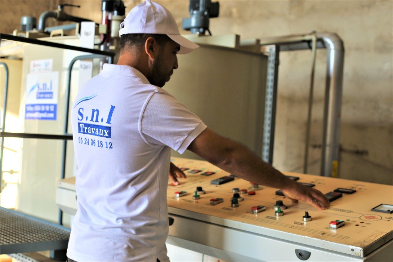 Travaux d'assainissement Marrakech Maroc - SNL TRAVAUX