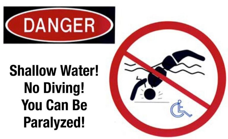 WARNINGS CAN PREVENT DROWNINGS AND SERIOUS INJURIES CAUSED BY SHALLOW ...