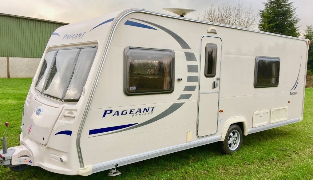 Bailey Pageant Sancerre caravan for hire