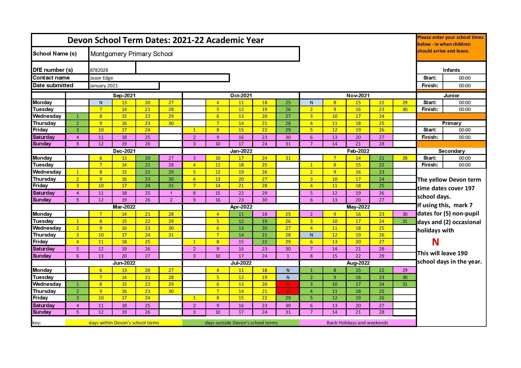 Montgomery Primary School Exeter