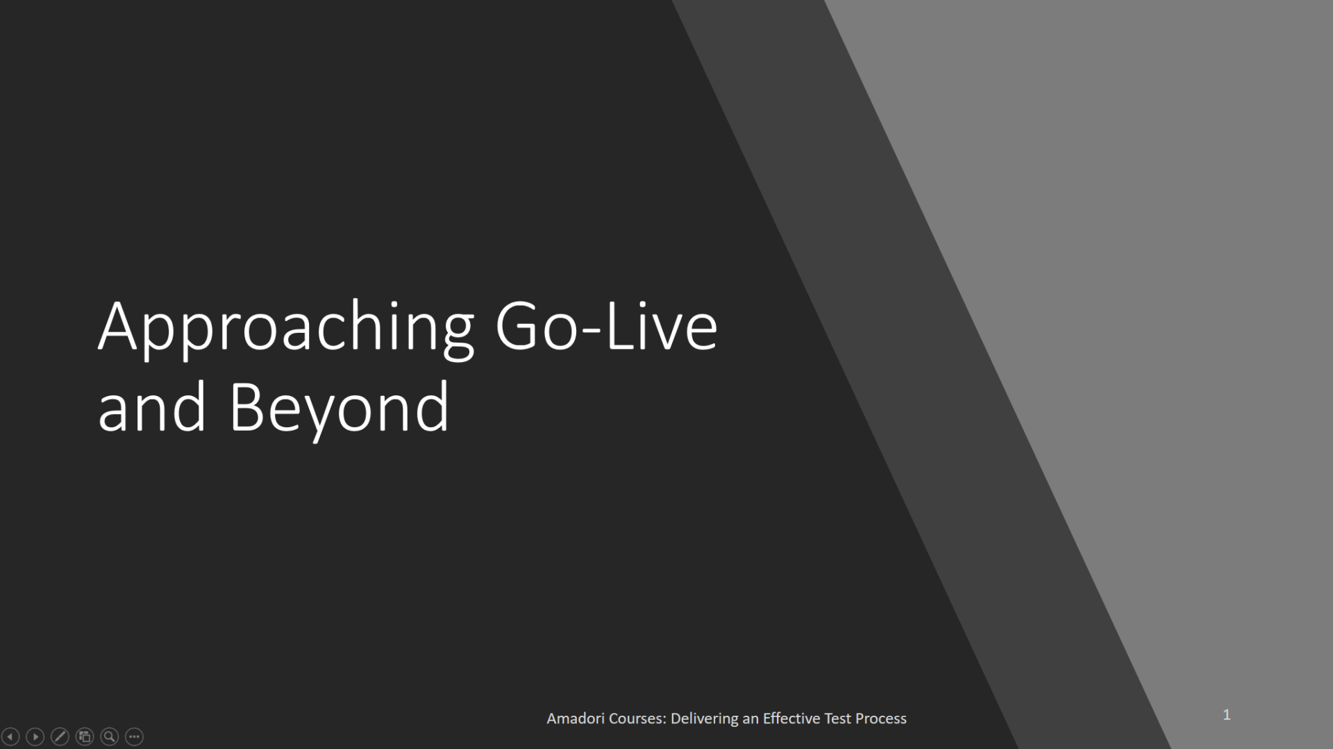 Delivering An Effective Test Process