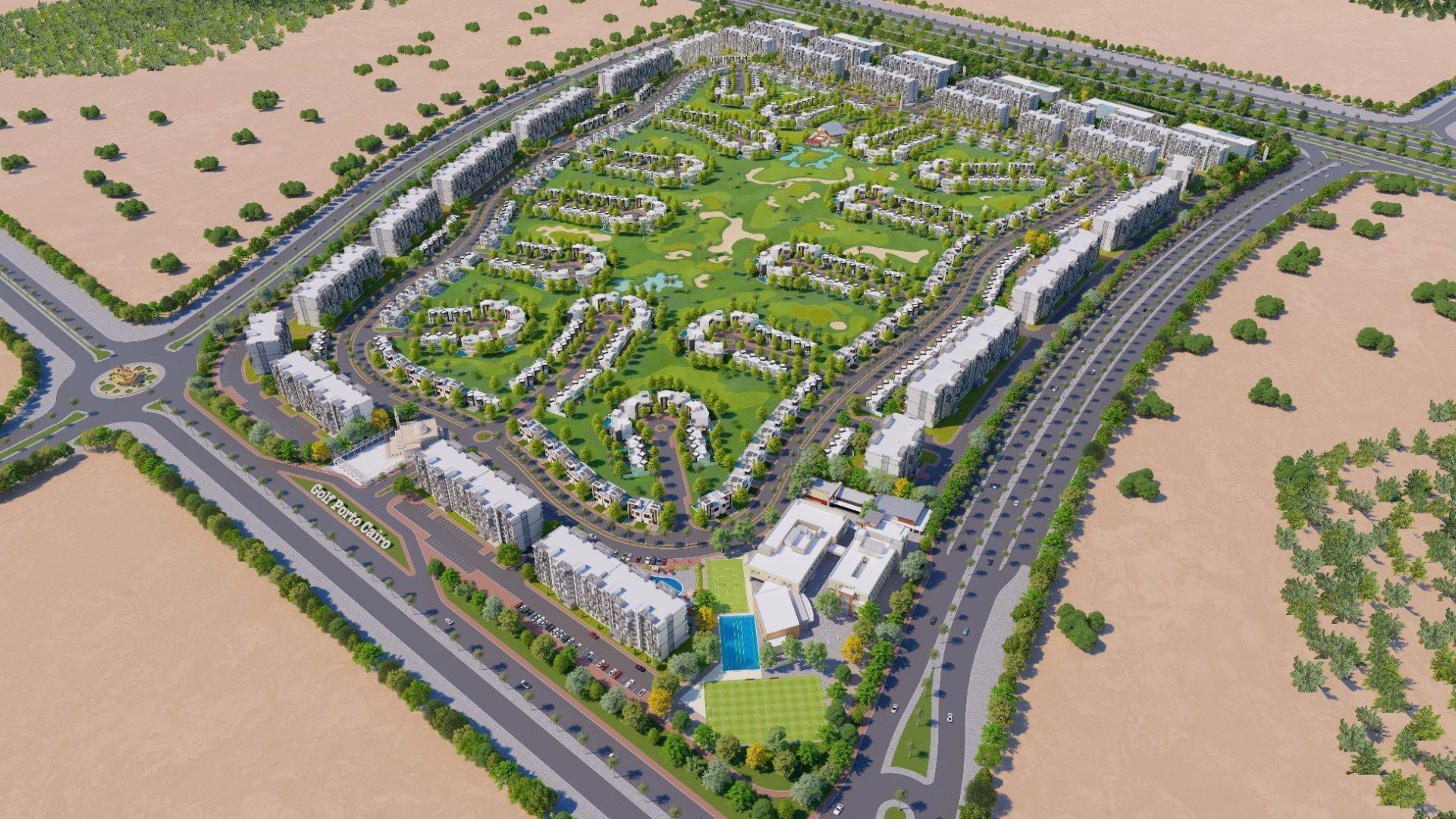 Steve Ritson Designs a New Golf Course at Nyoum Mostakbal in Cairo, Egypt