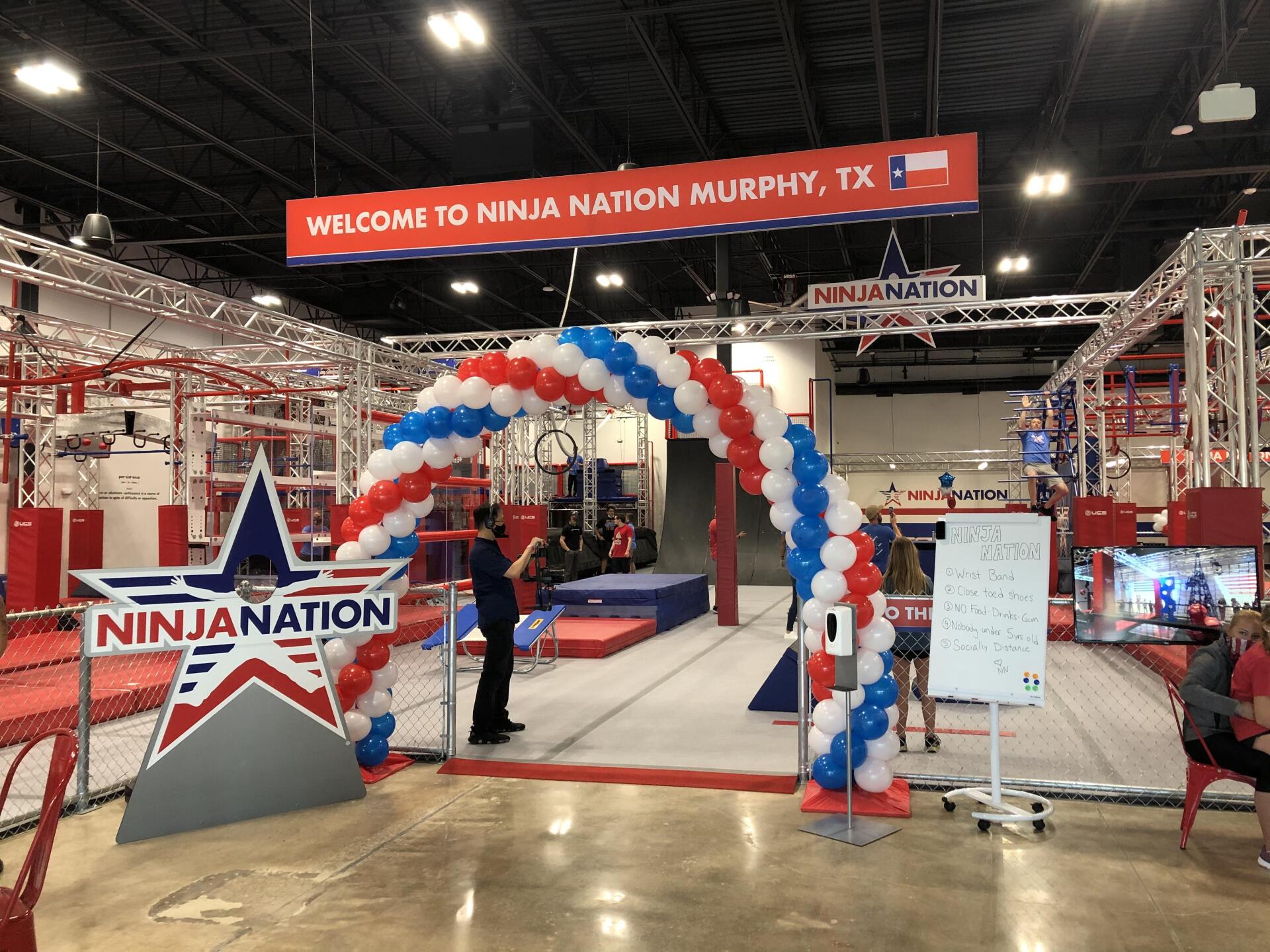 Ninja Nation - Murphy, Texas the best Ninja gym in Texas