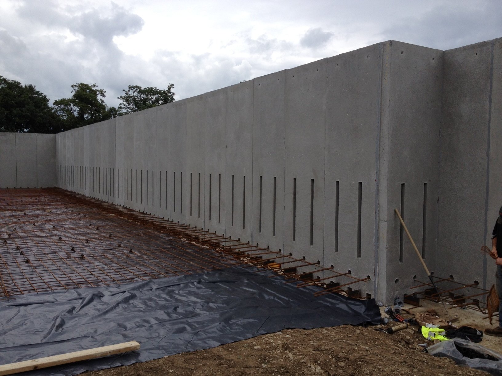 Slurry Stores | Crediton | Page Concrete & Steel Ltd