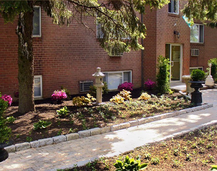 Belgium Block Installation - Pine Brook Landscaping