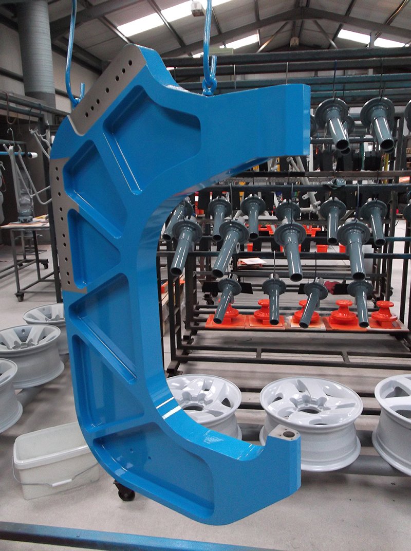 Metal refurbishment services by North West Enamellers