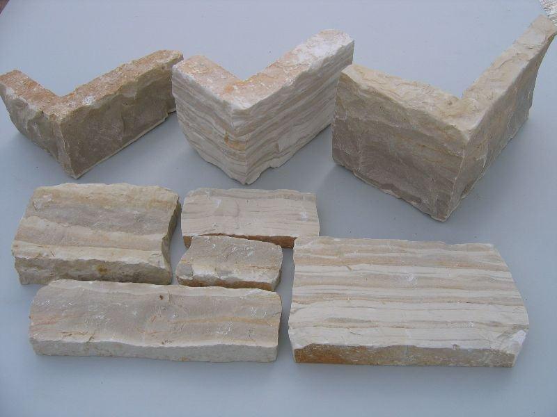Coursed Limestone Cladding - Random | Real Stone Cladding UK