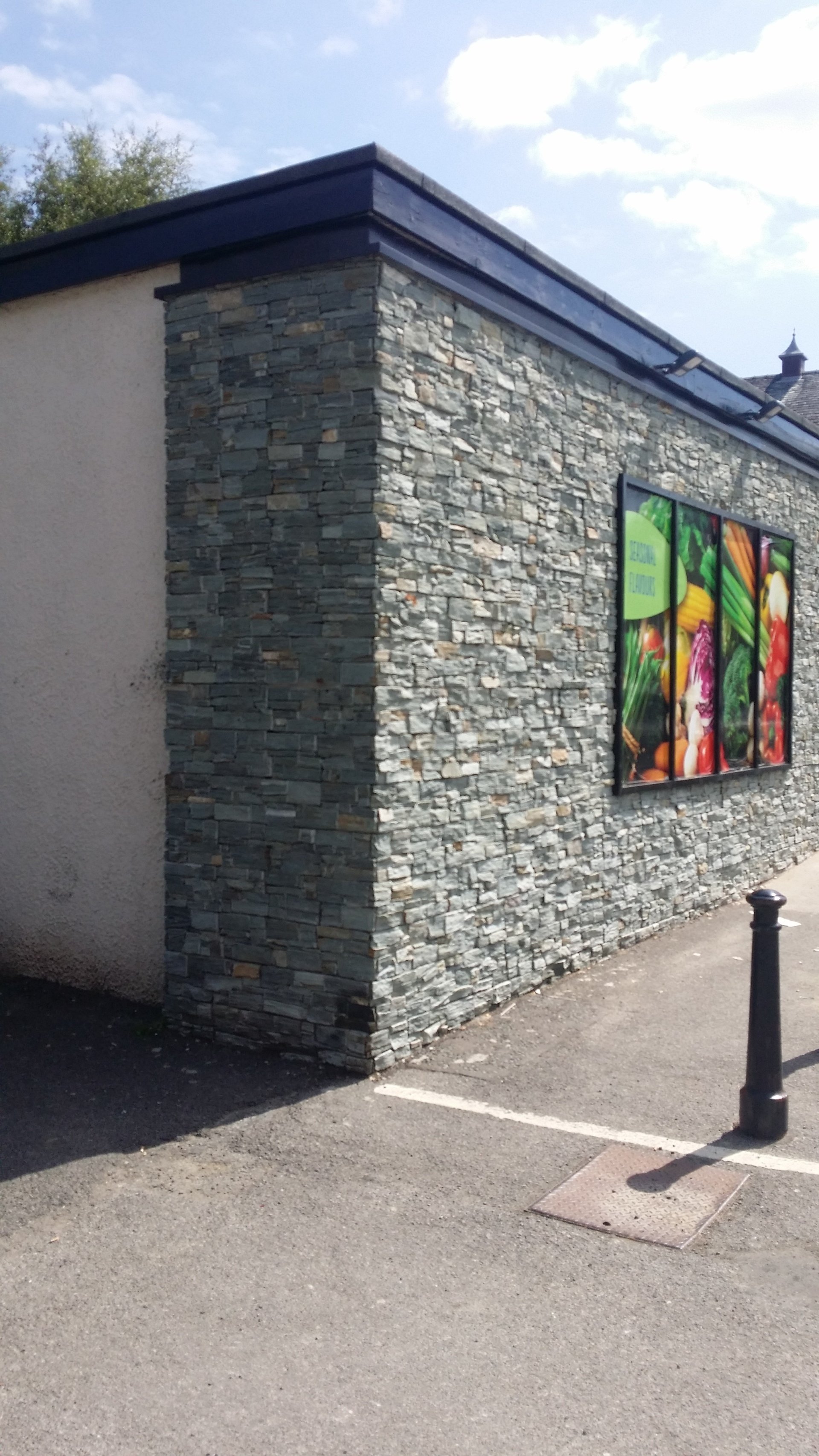 Green Slate, Stone Panel Cladding System | Real Stone Cladding UK