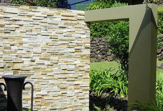 3D Stone Panels | Orient Gold Quartz Panels for Walls