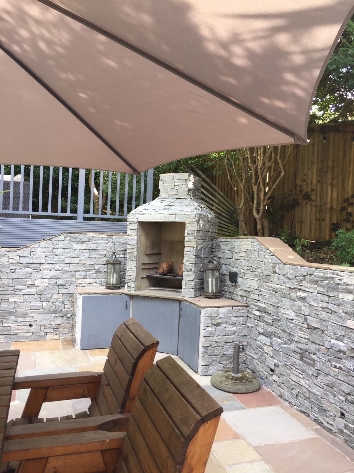 Grey Granite Stone, Cladding Panel System | Real Stone Cladding