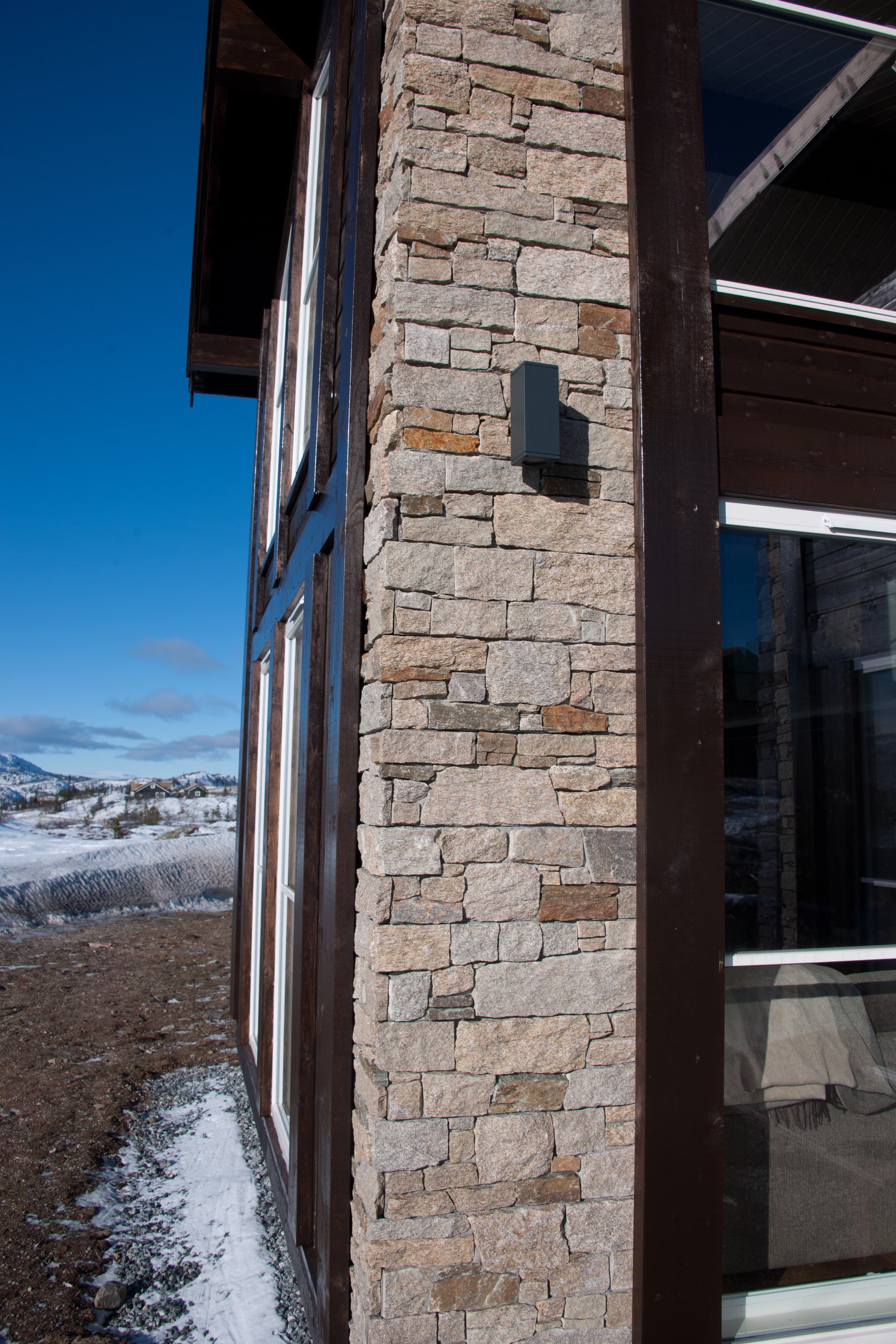 Rustic Gneiss Stone Panel System | Real Stone Cladding UK