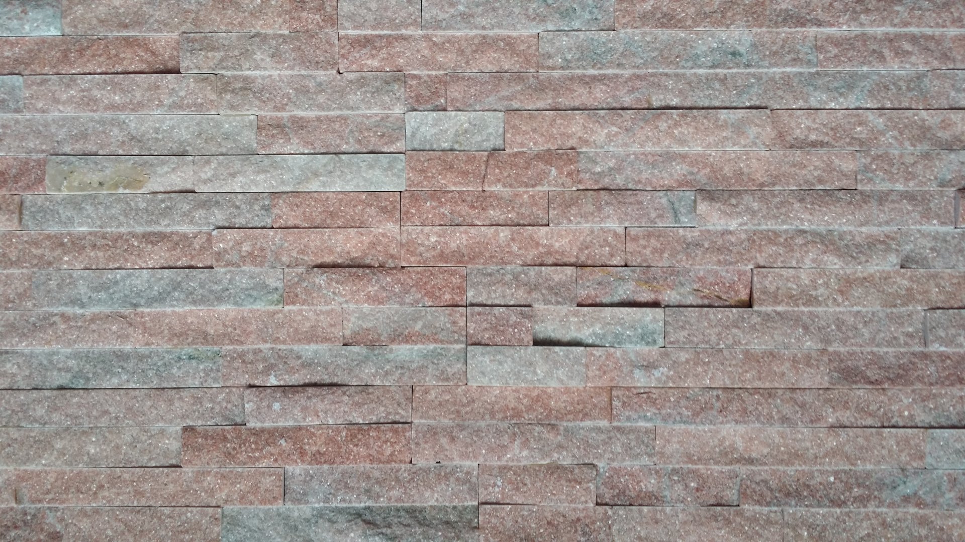Pink Quartz 3D Stone Panels | Real Stone Cladding UK