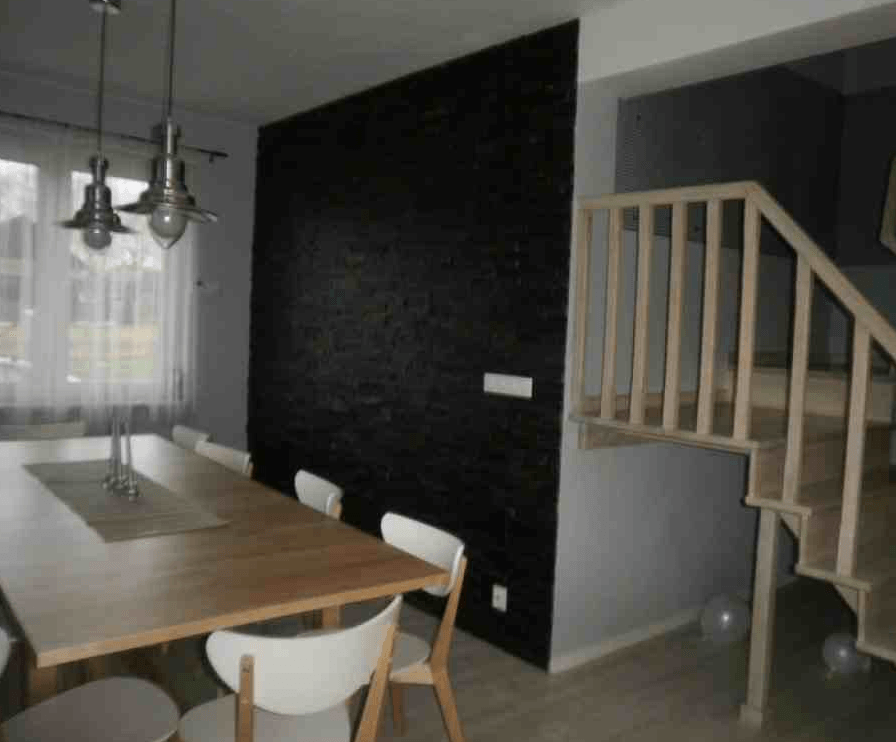 3D Basalt Black Stone Panels | Real Stone Cladding UK